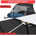 GIMMYFIVE 48-Inch Tow Behind Lawn Sweeper, 16 cu.ft. Heavy Duty Leaf ...