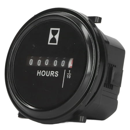 Mechanical Hour Meter, Hourmeter AC DC Universal 6-80V High Accuracy 0 ...