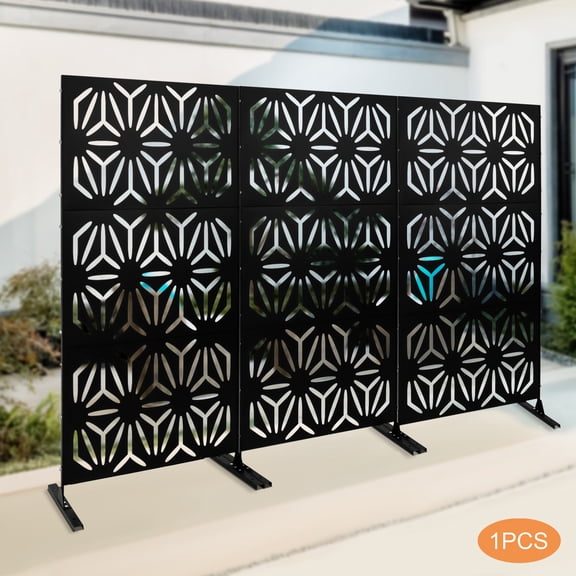 "Casafield 48"" x 48"" White Vinyl Fence Panels - Outdoor Privacy ...