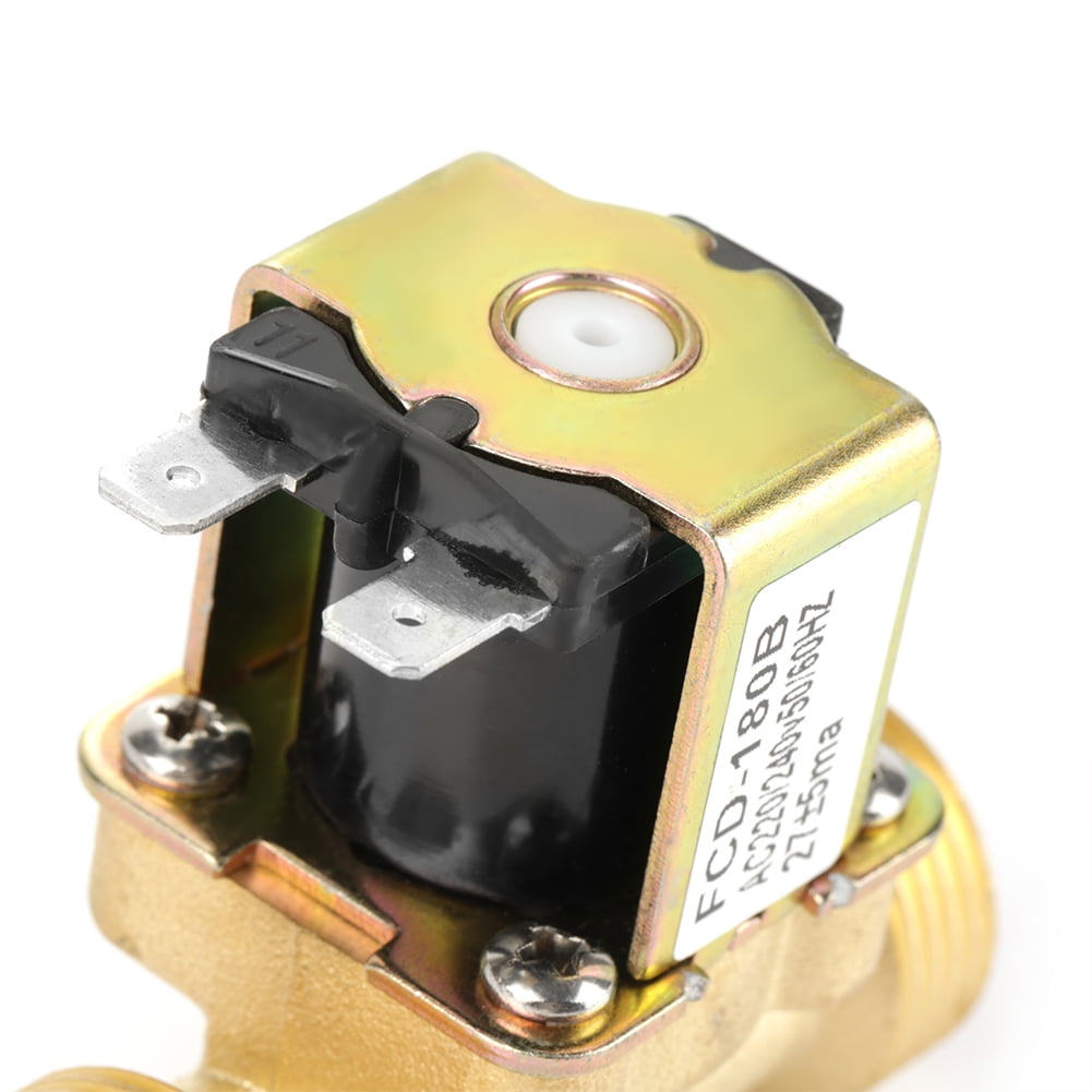 Válvula solenoide eléctrica Higoodz FCD-180B G3/4 Entrada de agua de 2 ...