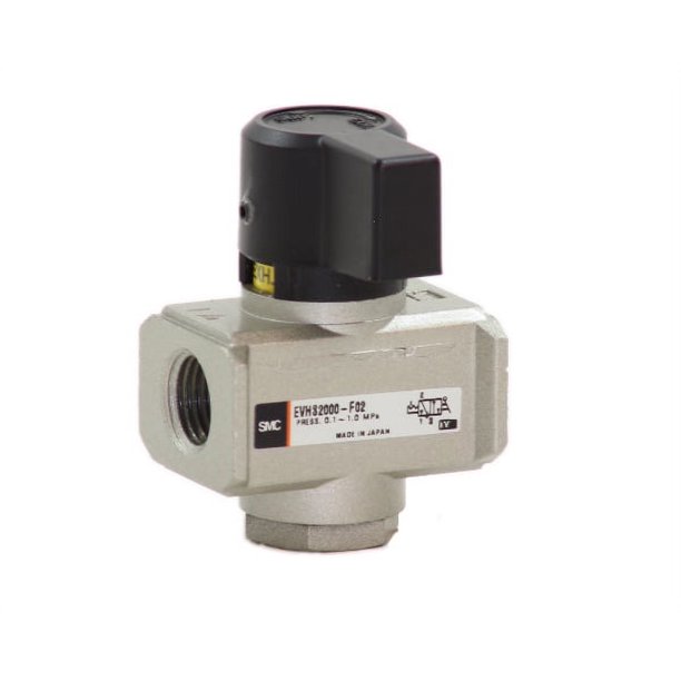 SMC EVHS2000-F02 3 Port Lock-Out VHS Hand Valve - Walmart.com