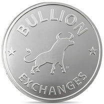 1 oz Bullion Exchanges Silver Round .999 Fine - Walmart.com