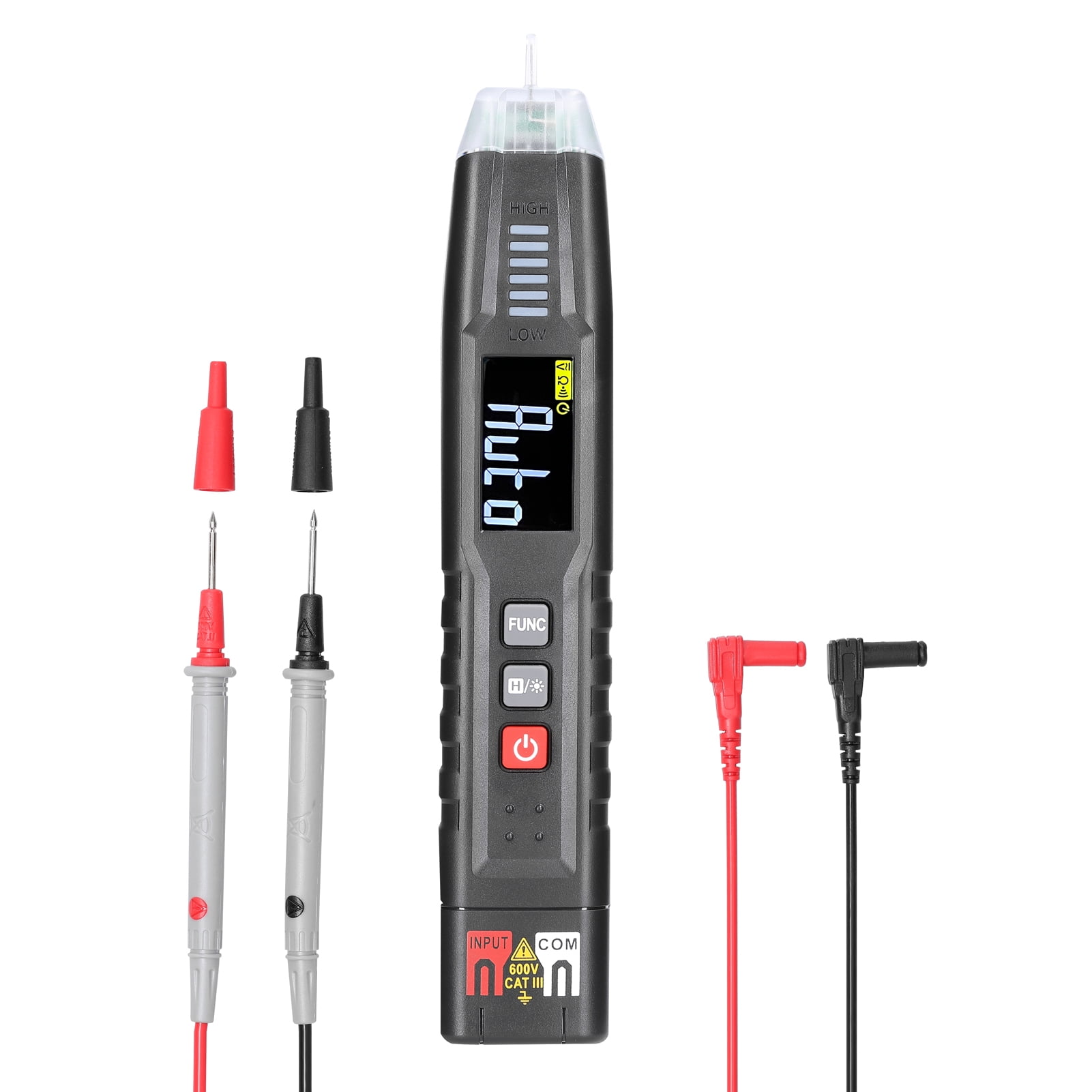 MAYILON 600V Tipo de pluma Multímetro portátil Multímetro digital ...