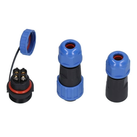 Aviation Plug Socket IP68 Waterproof Solderless Male Female Pair ...