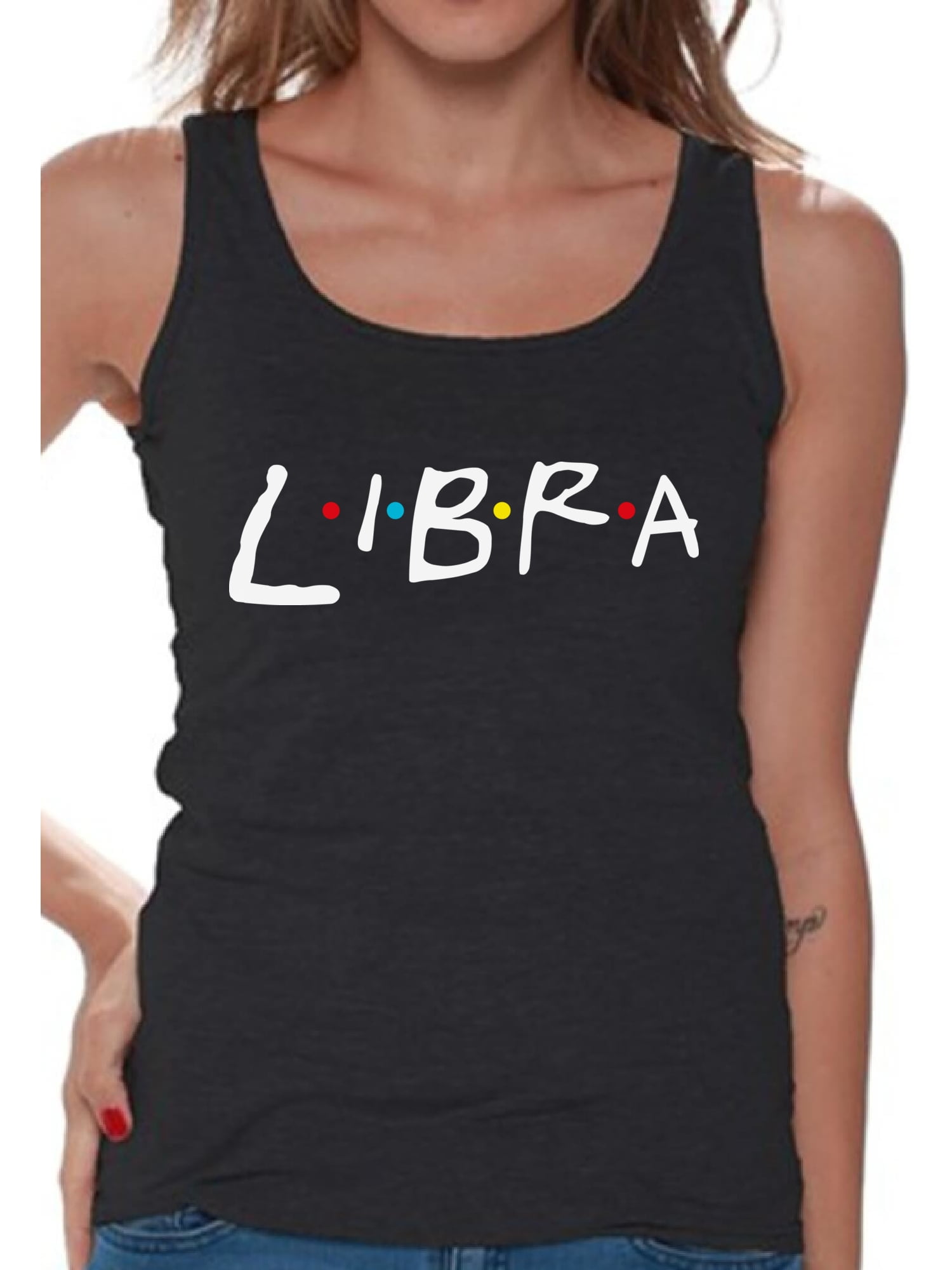 Libra Gifts for Women - Zodiac Sign Tank Tops - Birthday Girlfriend ...