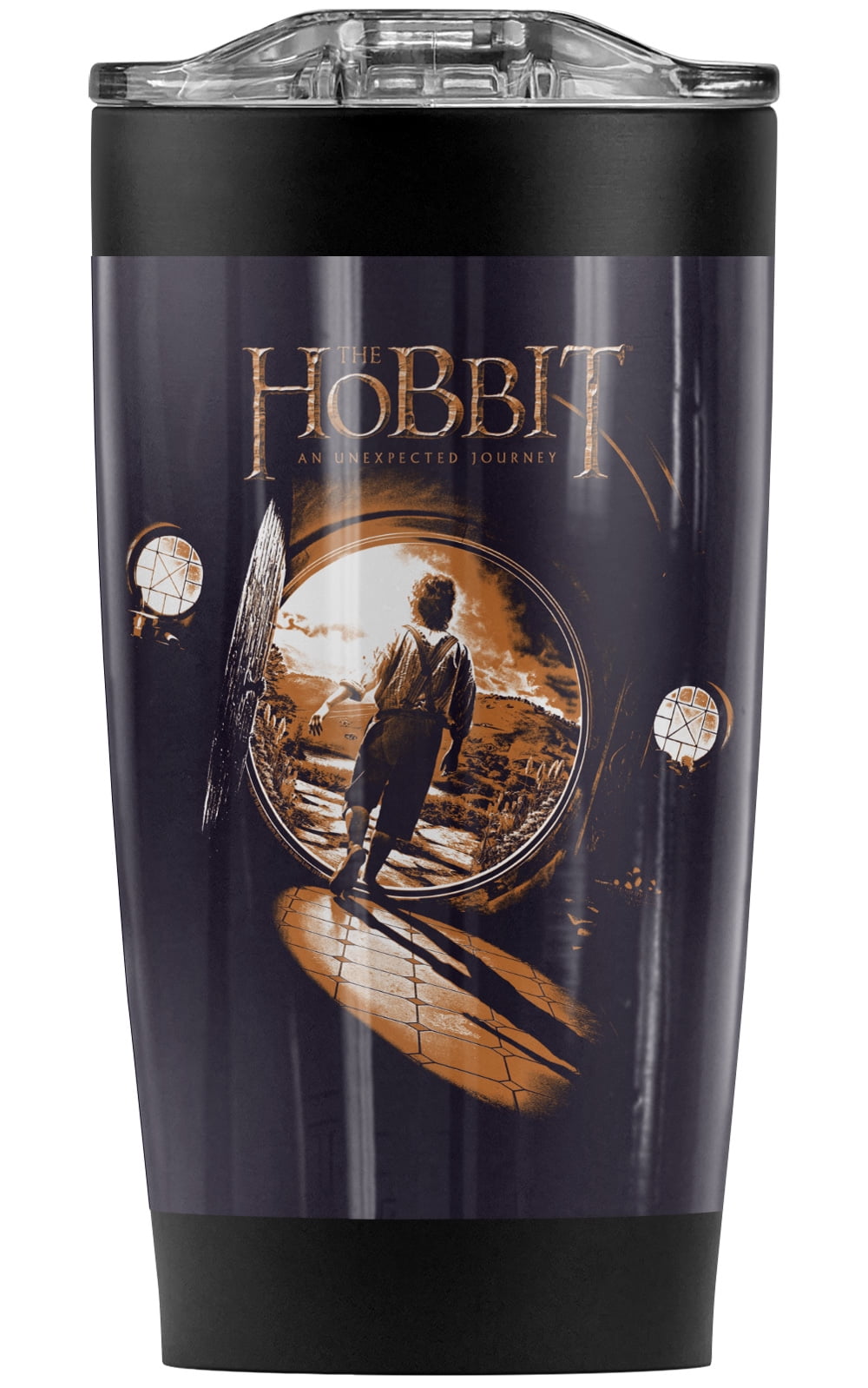 The Hobbit/Hole Bilbo Stainless Steel Tumbler 20 oz Coffee Travel Mug ...