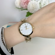 Fossil Women's Virginia Three-Hand Day-Date, Rose Gold-Tone Stainless ...