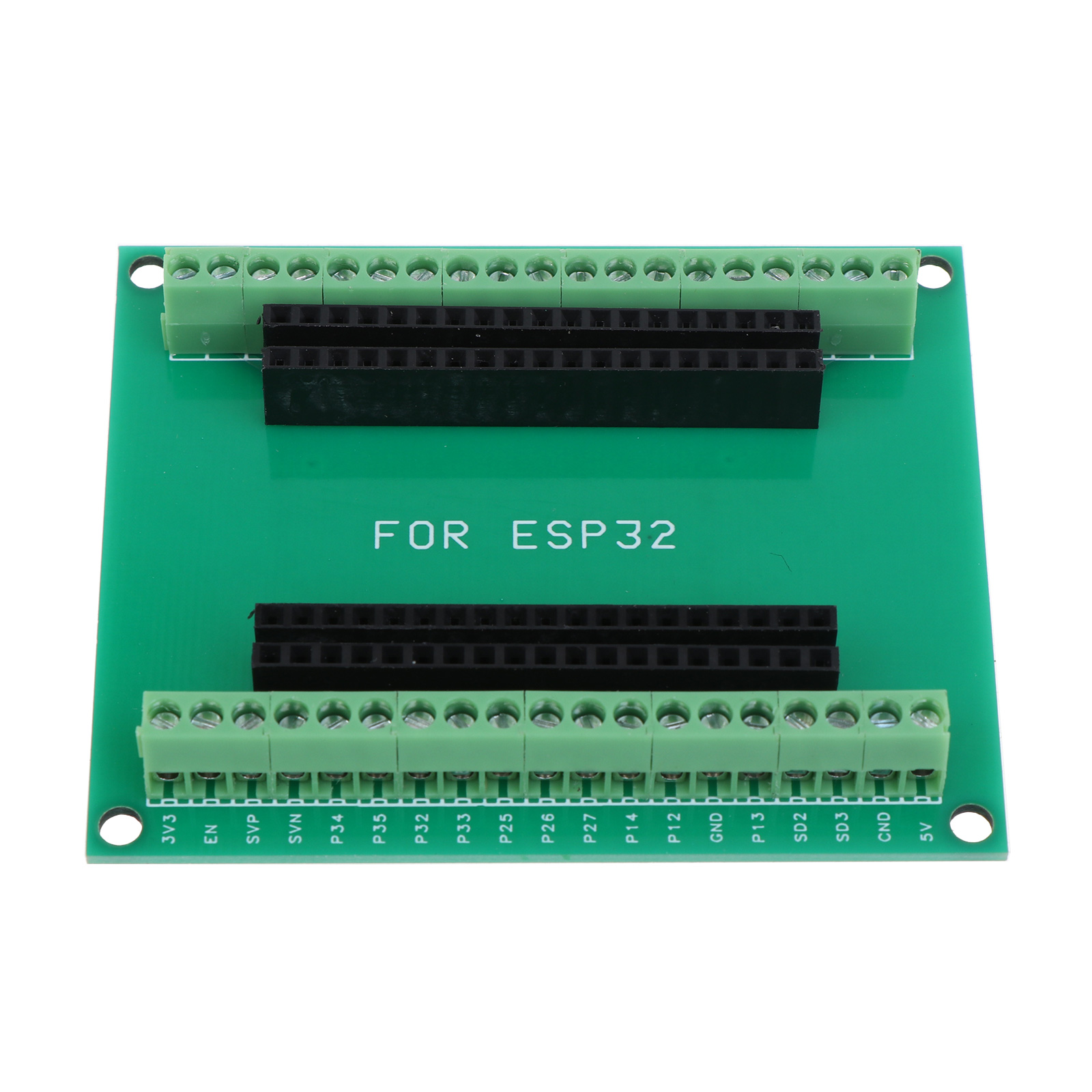 Buy Ziizwfa ESP-WROOM-32 Microcontroller Development Board ESP32 Expansion Breakout Board GPIO 1 ...