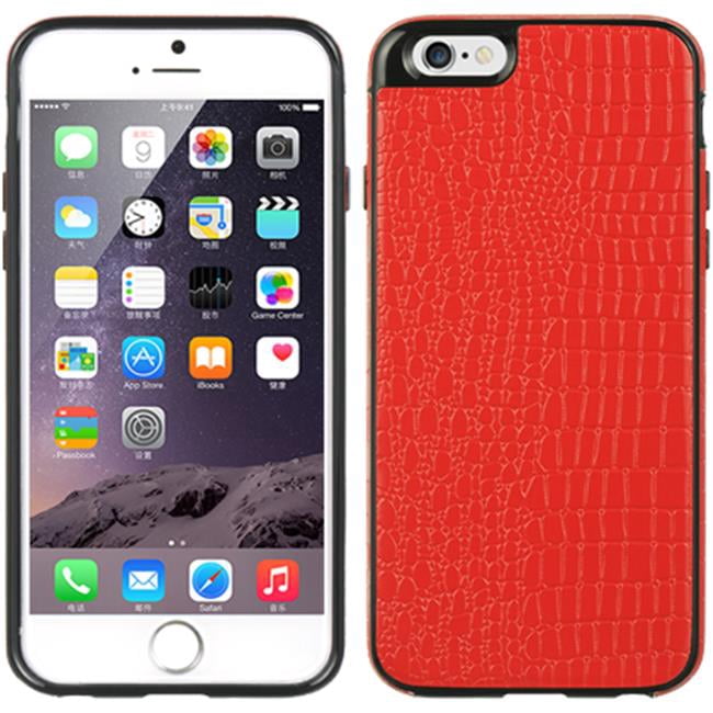 DreamWireless Leather Case Cover For Apple iPhone 6/6s, Red - Walmart.com