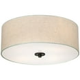 "Regency Hill Sylvan Ceiling Light, 18"" Wide 4-Light Bronze Fixture ...
