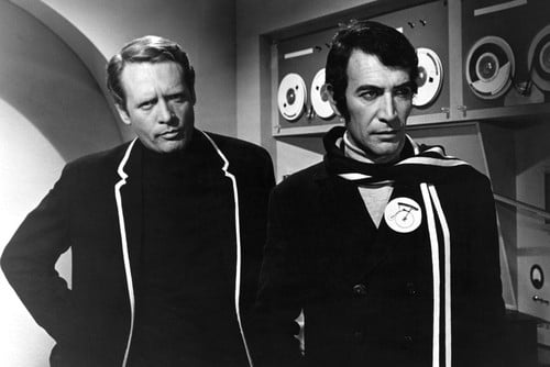 Patrick McGoohan Peter Wyngarde as Number 2 The Prisoner 24x36 Poster ...