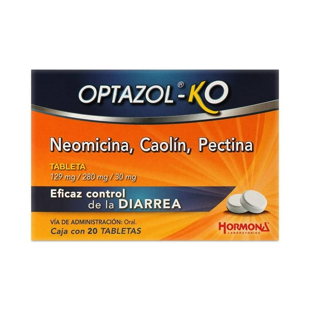 Optazol-Ko 129 mg/280 mg/30 mg 20 tabletas | Walmart en línea