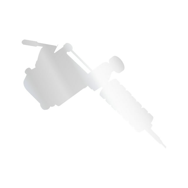 Tattoo Machine Sticker Decal Die Cut - Self Adhesive Vinyl ...