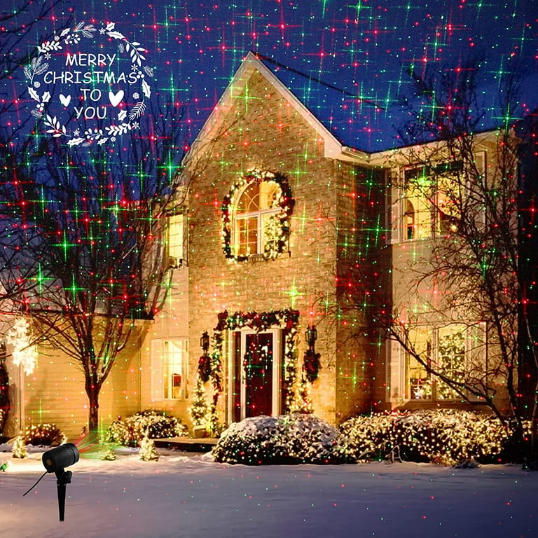 Laser Christmas House Lights