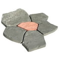AUTUMN DIY Flagstone Pavers, Concrete Mold Set of 6, Path Forms for ...
