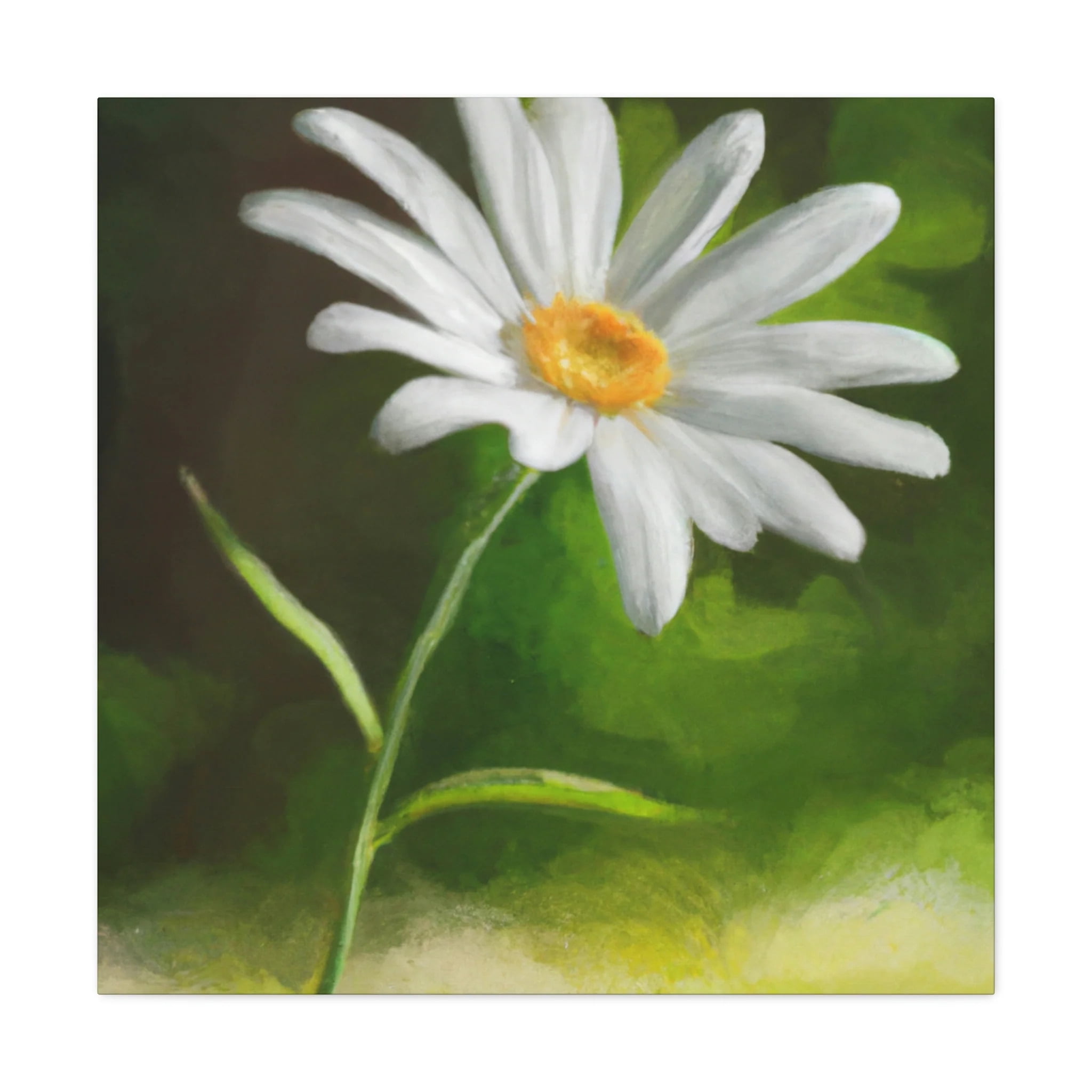 Daisy in Realism - Canvas - Walmart.com