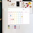 Magnetic Weekly Planner Erasable Message Board Writing Schedule Magnets ...