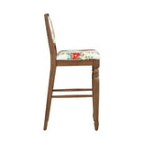 The Pioneer Woman Vintage Floral Bar Stools Made With Solid Wood Frame ...