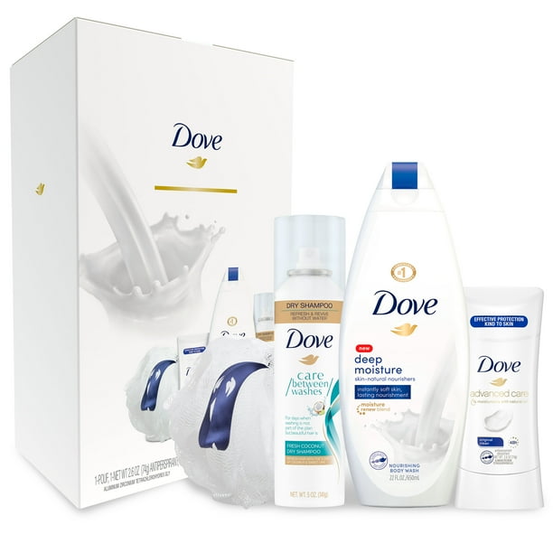 ($19 Value) Dove Renewing Ritual Holiday Gift Set (Deep Moisture Body ...