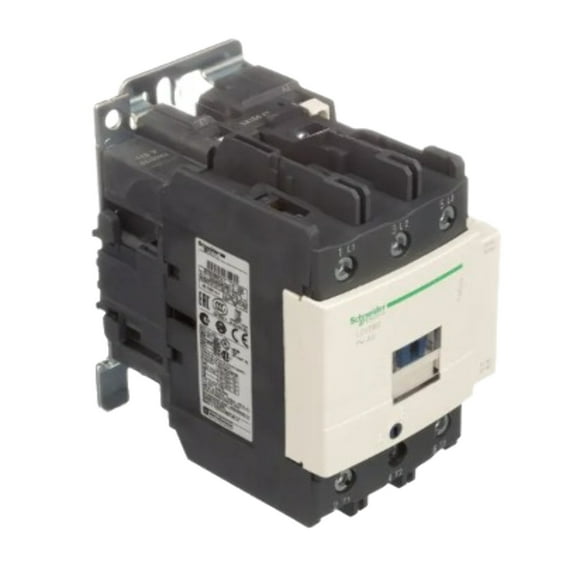 LC1D80F7 Contactor LC1D, Non-Rev, 600VAC, 80A, 3-P, 110VAC, DIN Rail ...