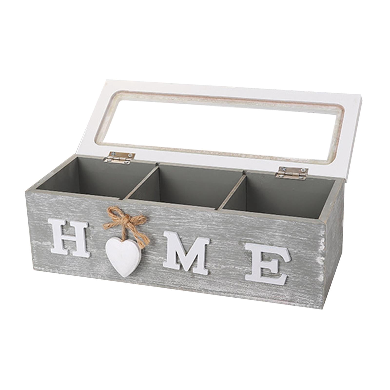 Reusable Tea Storage Chests Tea Boxes with Compartments Tea Box ...