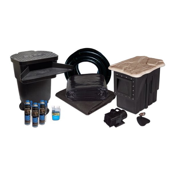 Complete PRO 5200 Water Garden and Pond Kit with 15 Foot x 20 Foot PVC ...