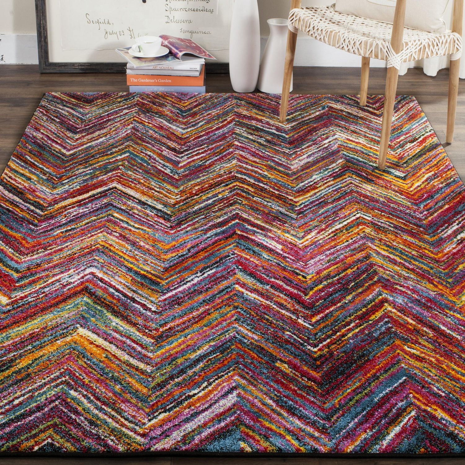 Click here for Safavieh Aruba Bernadine Chevron Area Rug 4 Ft. X... prices