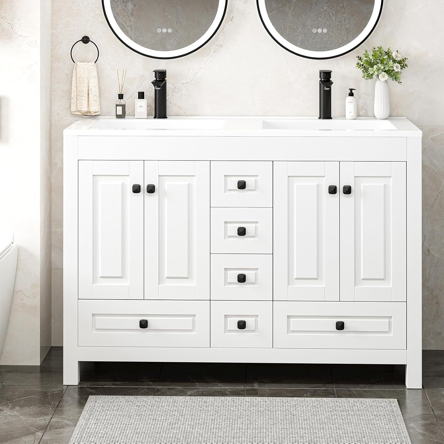 Click here for Gazhome Bathroom Vanity With Double Sink  Modern T... prices