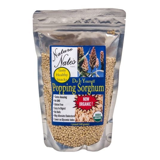 Nature Nate's Popping Sorghum, DIY, Organic-1 lb - Walmart.com
