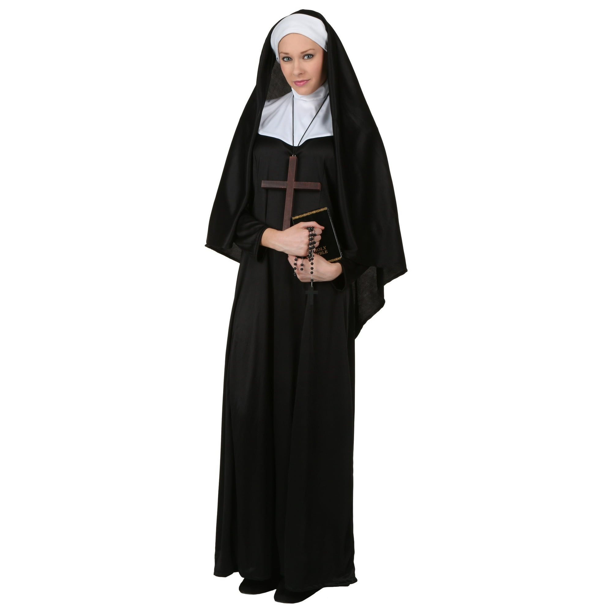 Click here for Fun Costumes Adult Plus Size Traditional Nun Costu... prices
