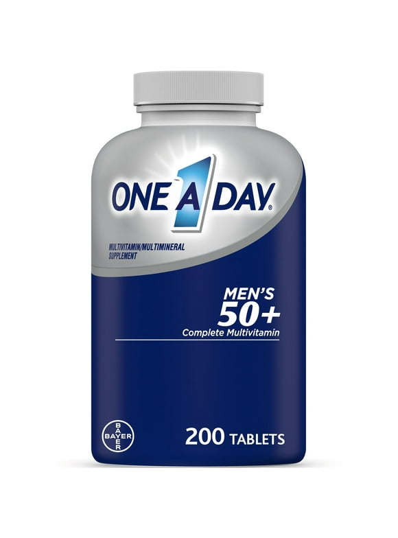 One A Day 50+ Adults in One A Day Vitamins - Walmart.com