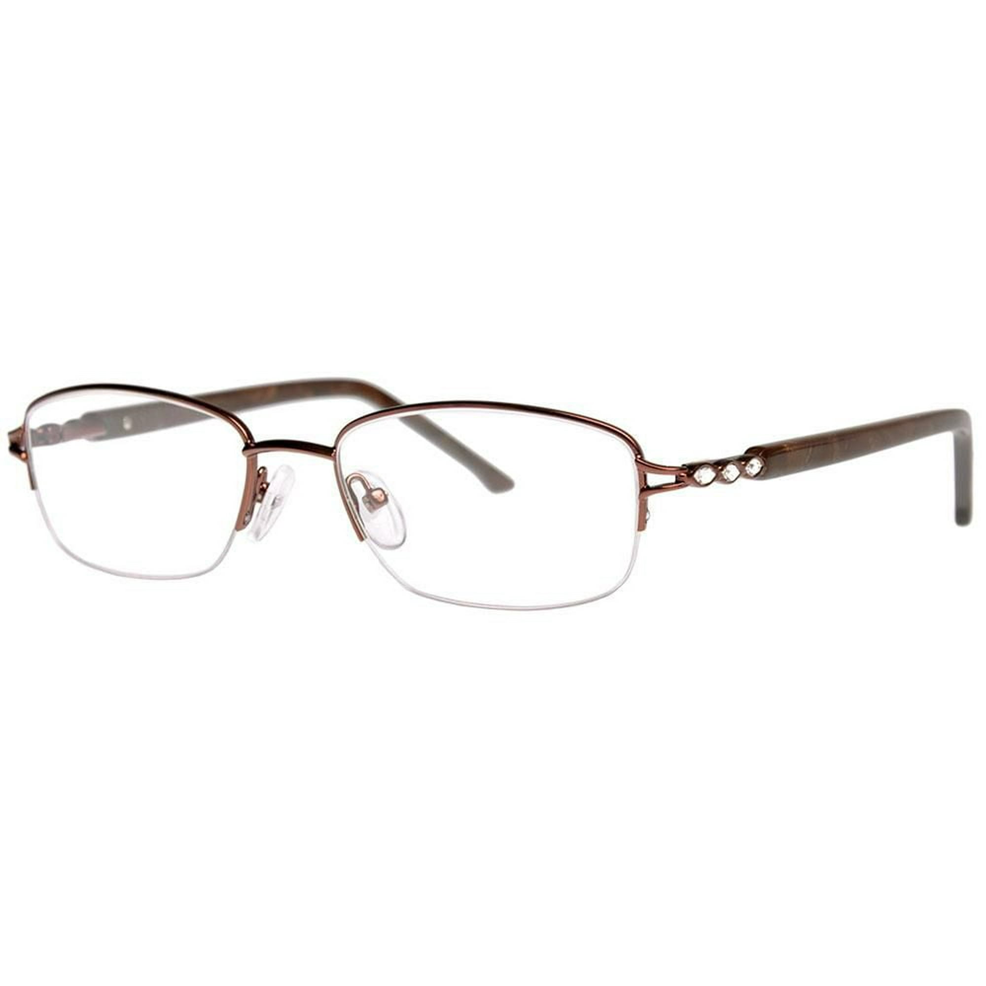 Click here for Flat Earth Womens Fe5794 Shiny Brown Eyeglass Fram... prices