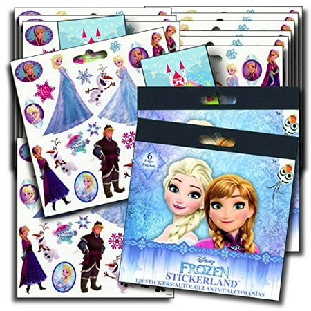 Disney Frozen Stickers Party Favors 16 Sheets | Walmart Canada