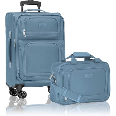 U.S. Traveler Rio 2-Piece Expandable Softside Carry-on Luggage Set ...