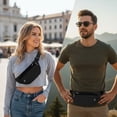 Fanny Pack for Women & Men, Water-Resistant Crossbody Sports Waist Bag ...