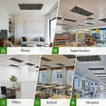 Fluorescent Light Covers for Ceiling Lights Classroom, Abstract Vintage ...