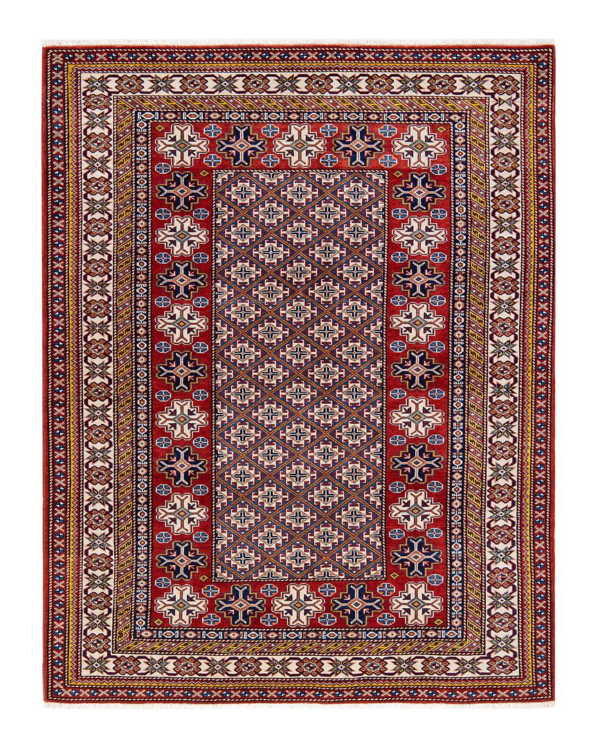 Momeni Geo Polyester Hand Hooked Red Area Rug 5' X 7' - Walmart.com