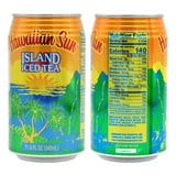 Snackathon Hawaiian Sun Drinks Tea Variety Pack, 6 Flavors, 12 Cans, 11 ...