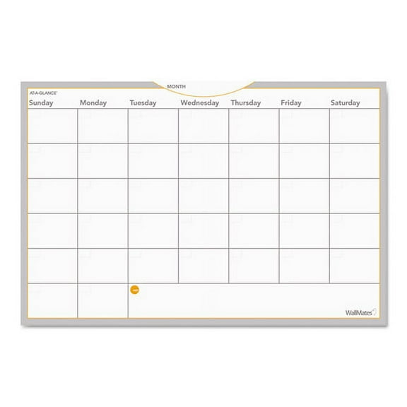 Wallmates Self-Adhesive Dry Erase Weekly Planning Surfaces, 18 X 24 ...