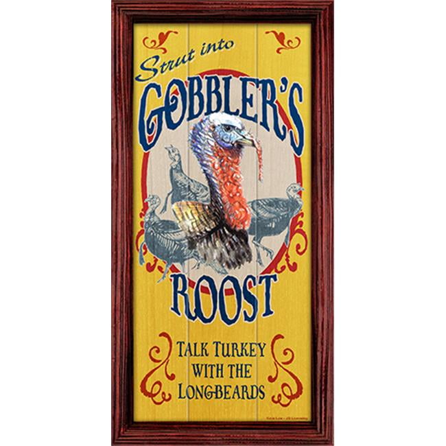 SignMission 14 in. Gobblers Roost Talk Turkey Novelty Sign - Walmart.com