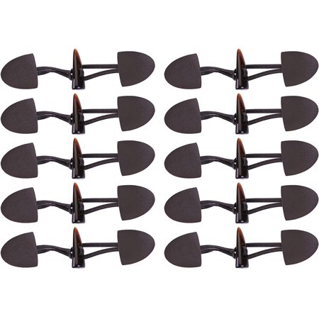 HUSERYT 10 Sets Horn PU Leather Toggle Button Fasteners for Coat Jacket ...
