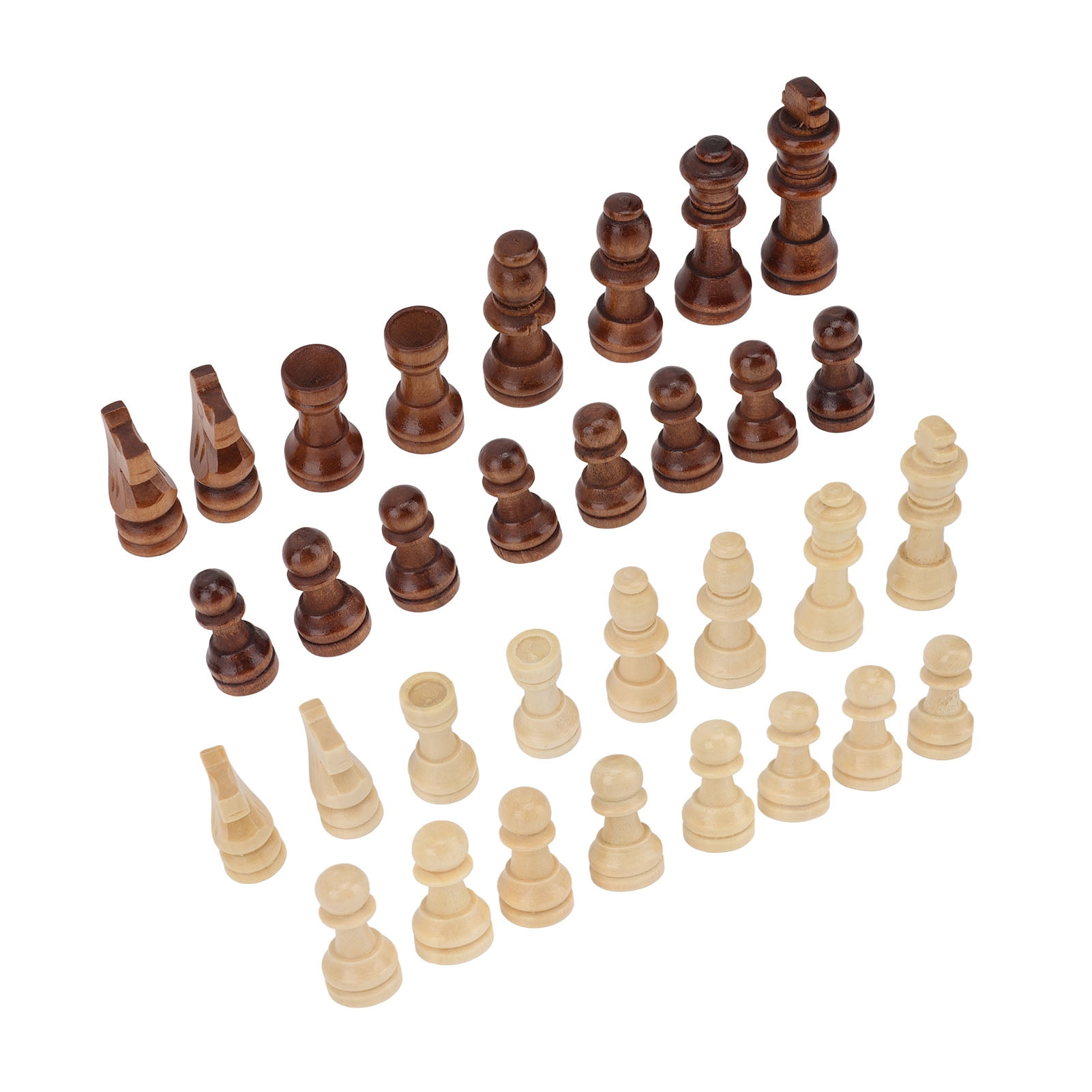 Chessmen Pieces Only, Smoother Surface Lightweight Scratch Resistant ...