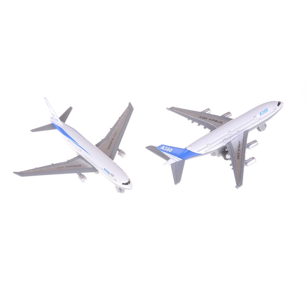 Buy Mini Aircraft model Toy Alloy materials kids toys Airbus A380 ...