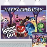 Inside Out Backdrop Banner Party Supplies Poster Movie Theme Background ...