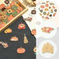 56Pcs 14 Styles Thanksgiving Day Alloy Pendants with Enamel Golden ...