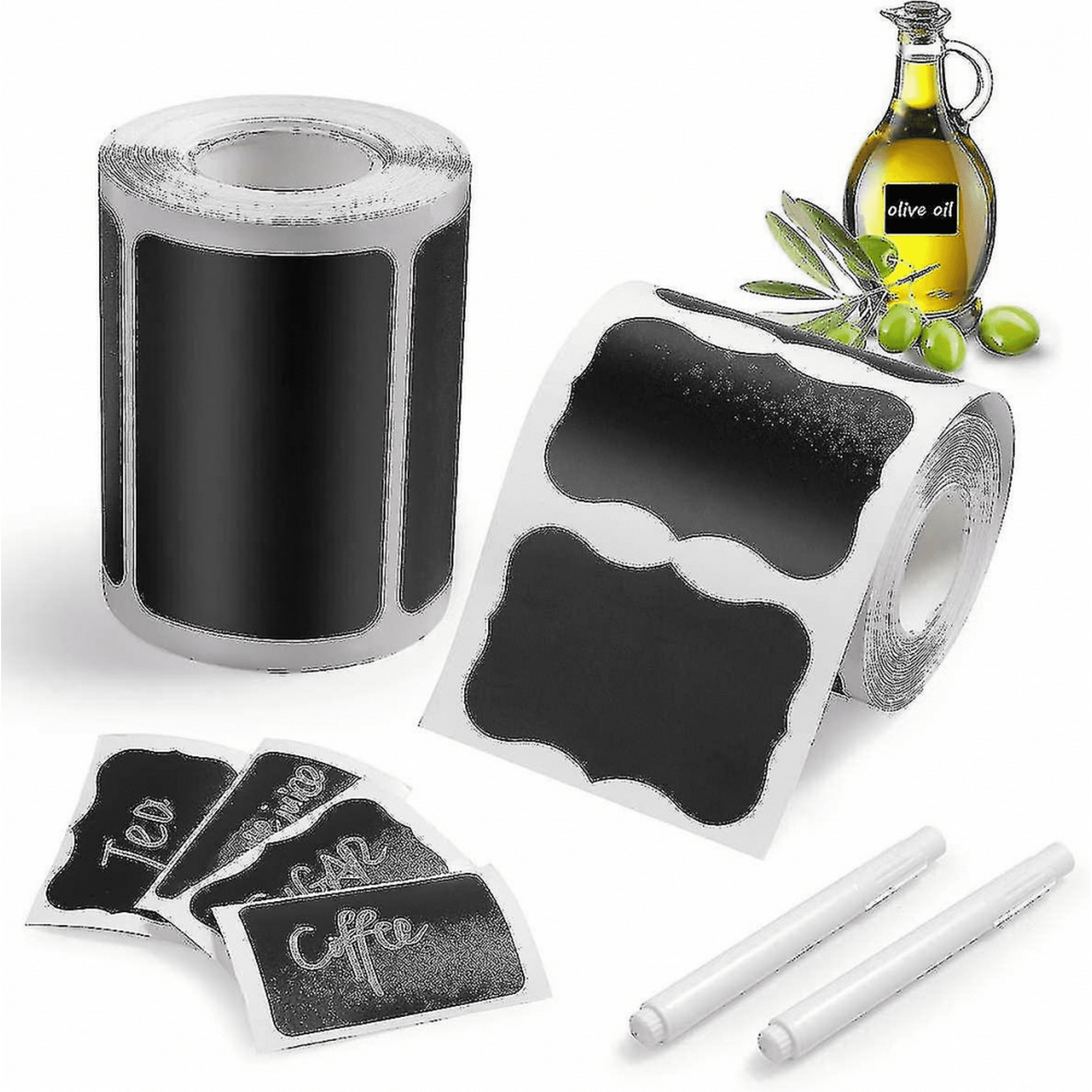 Click here for Nielieping Blackboard Labels  2 Rolls 300pcs Black... prices