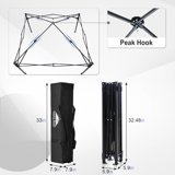 EAGLE PEAK Flex Ultra Compact 5x5 Pop-up Changing Room Canopy, Portable ...