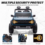 iYofe 24V 2-Seater Licensed Ford Bronco Raptor Ride on Toy Truck ...