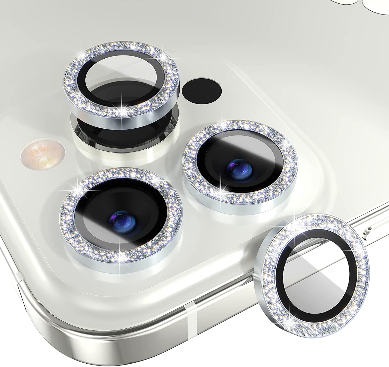 [3+1] for iPhone 14 Pro/iPhone 14 Pro Max Camera Lens Protector Bling ...