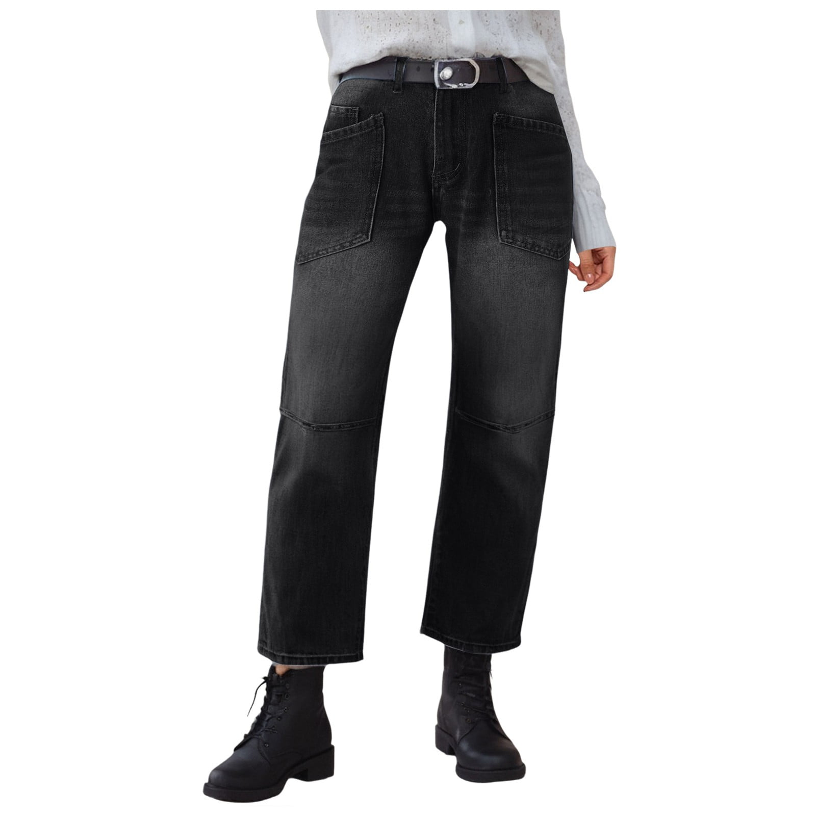 Click here for Hsmqhjwe Bootcut Jeans For Women Stretchy Mid Rise... prices